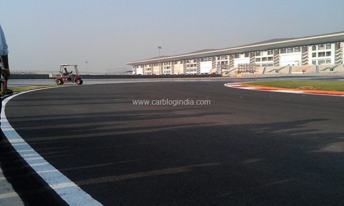 2012 Indian Grand Prix Preparations At Buddh International Circuit In ...