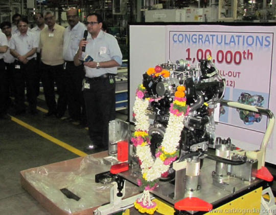 General Motors India Rolls Out 100,000th Engine From Talegaon Facility ...