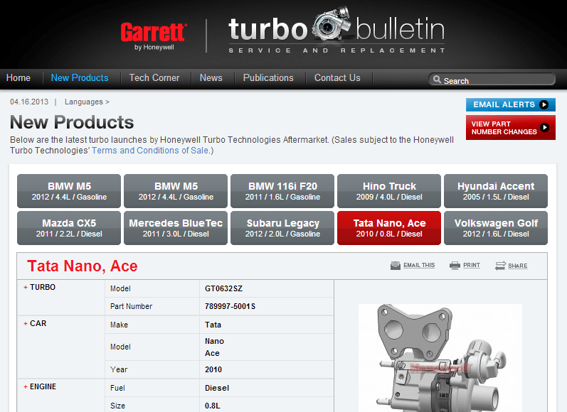 Tata Nano Diesel Turbocharged Engine Details Leaked