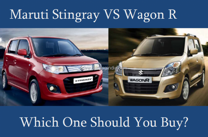 Maruti Stingray VS Maruti Wagon R– Which Is Better? » Car Blog India