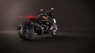 Not A Batmobile, Not A Diavel, Its The Hyosung ST7 Cruiser Concept ...