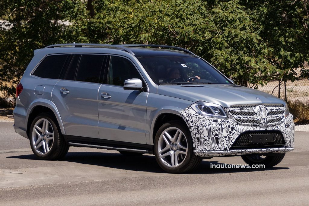 Mercedes-Benz GL-Class Facelift Spied » Car Blog India