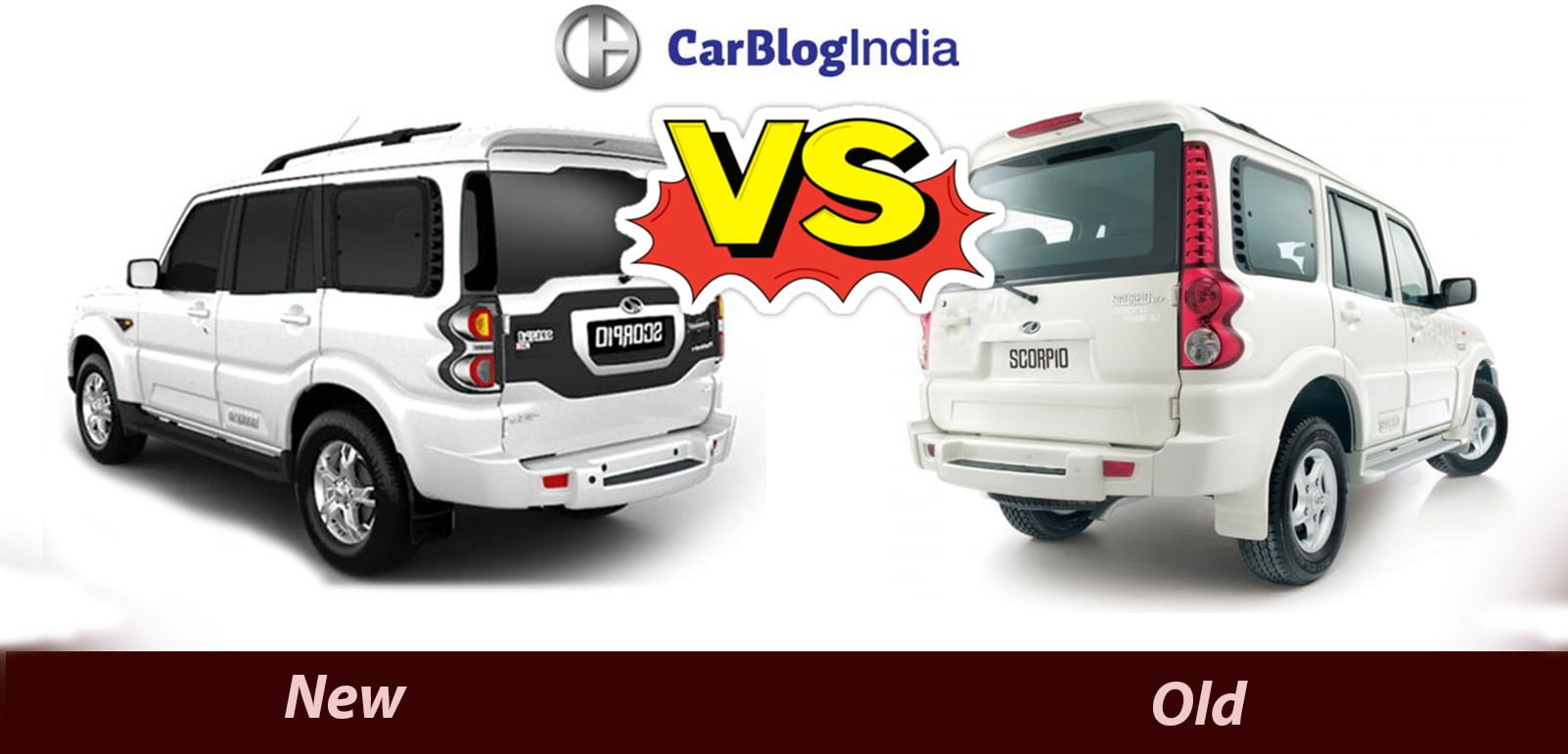 Mahindra Scorpio Old Vs New Model » Car Blog India