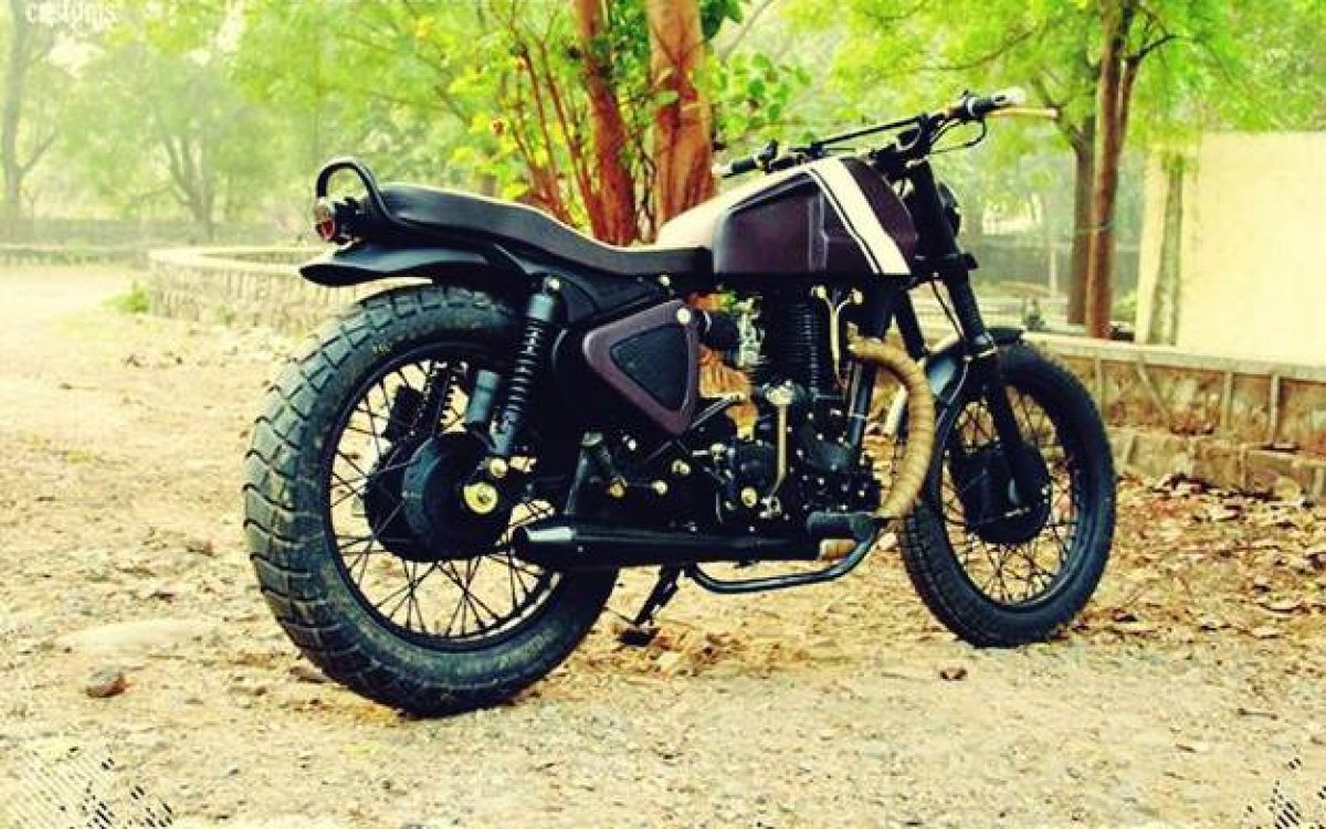 Classic 350 Modified To Scrambler | Reviewmotors.co
