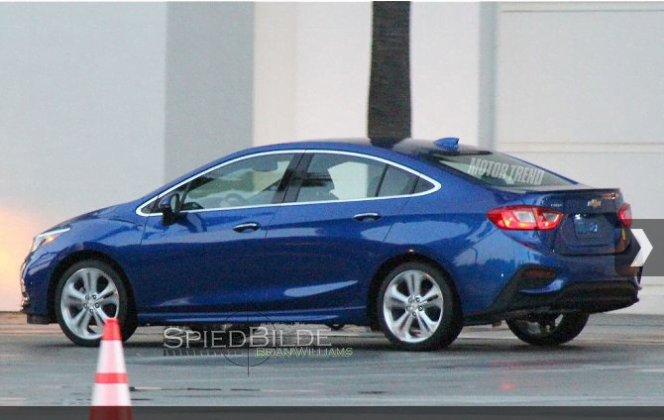 New Model Chevrolet Cruze Spy Pics Surface » Car Blog India