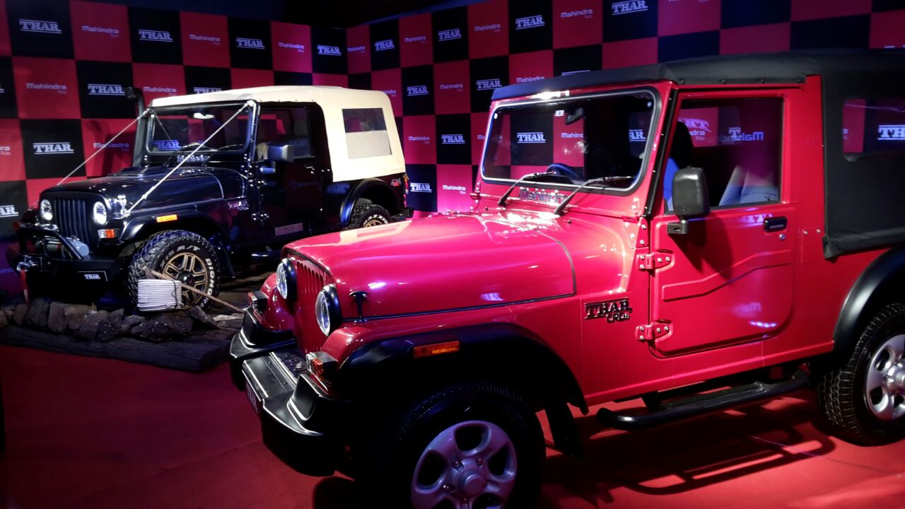 Mahindra Thar New Model Launched At INR 8.03 Lakhs » Car Blog India