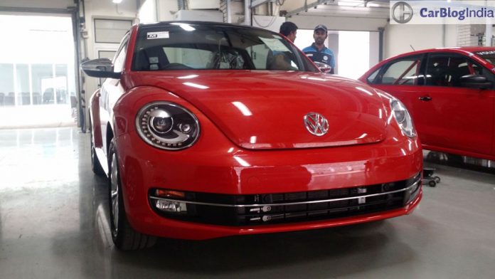 New Volkswagen Beetle India Launch Price Pics