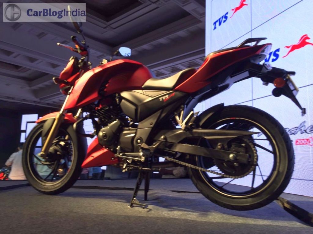 TVS Apache RTR 200 4V Launched! (Prices Start @ INR 88,990) » Car Blog ...