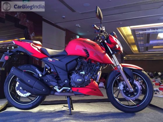 TVS Apache RTR 200 4V Launched! (Prices Start @ INR 88,990) » Car Blog ...