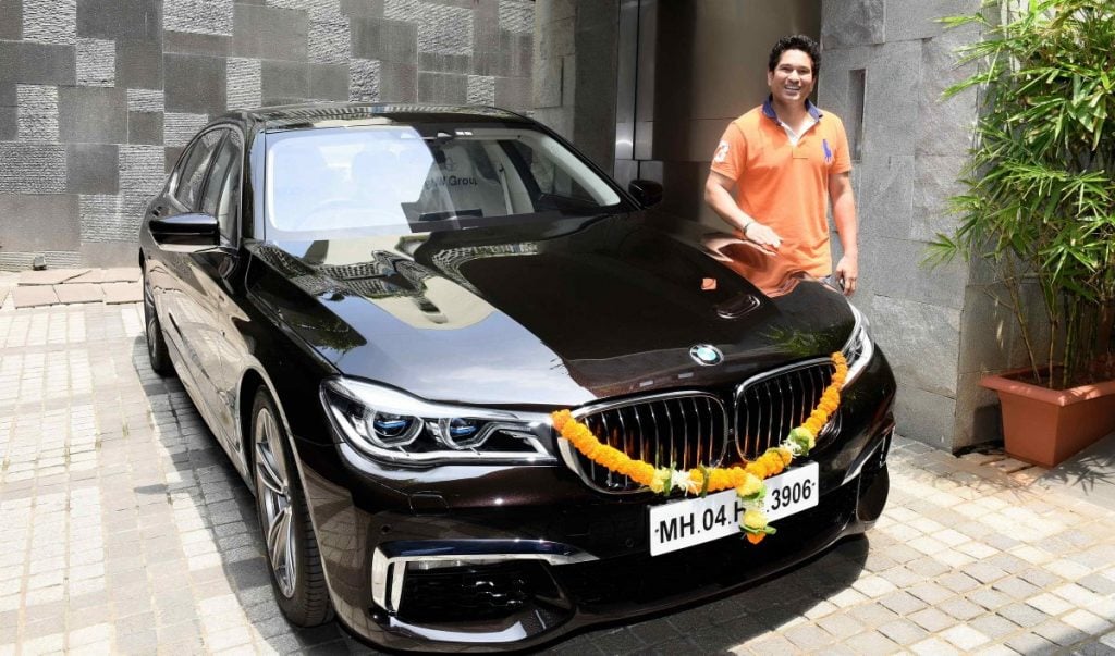 Sachin Tendulkar’s Car Collection Gets a Spanking New BMW 7 Series ...