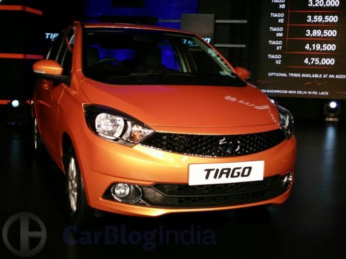 Tata Tiago XT AMT Launched; Price – Rs 4,79,252 » Car Blog India