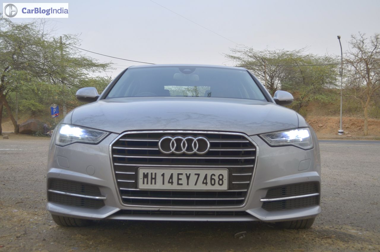 audi a6 matrix test drive review images - CarBlogIndia