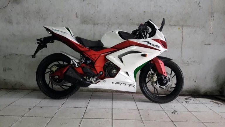 This Modified TVS Apache RTR 200 From Indonesia Looks Really Sporty ...