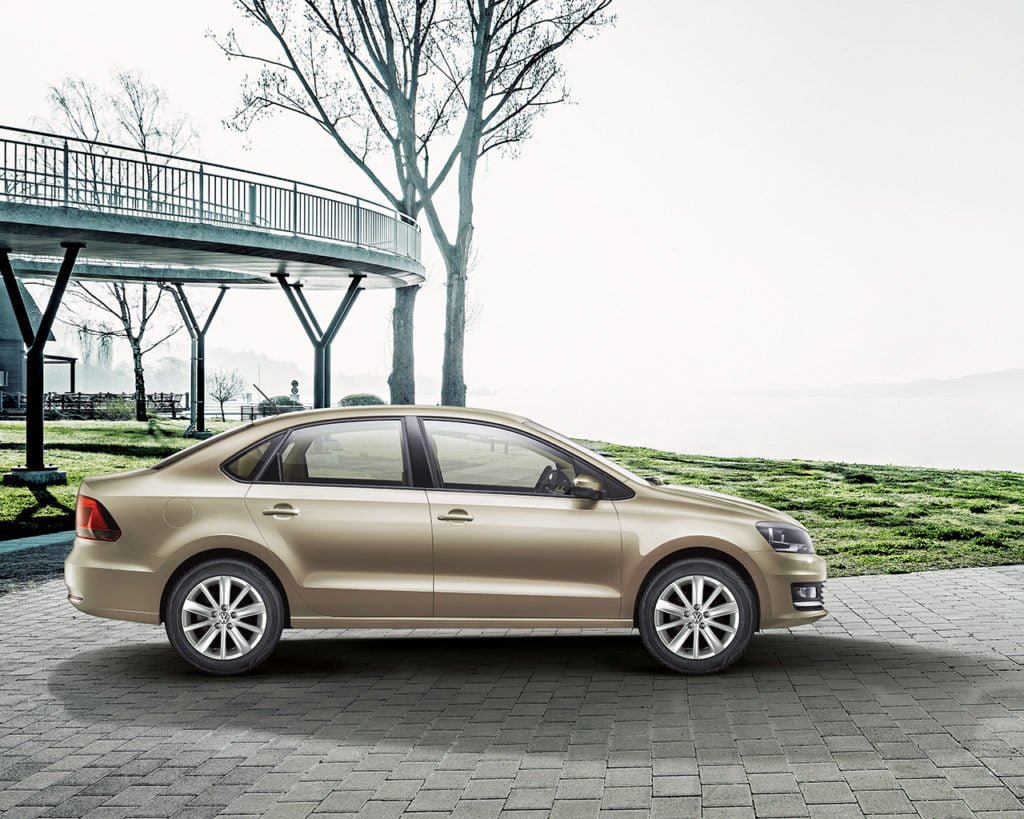 Volkswagen Vento Launched with Updated Diesel Engine, New Colour » Car ...