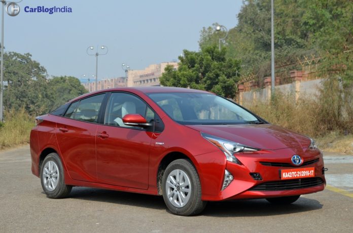 New Toyota Prius Launched in India at Rs. 38.96 lakh » Car Blog India