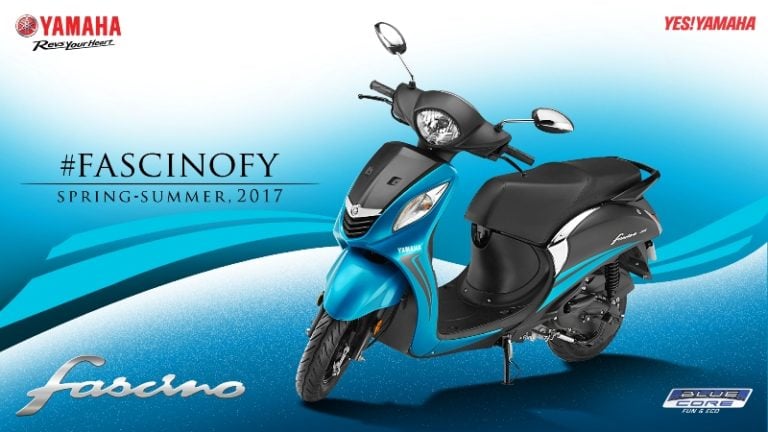 2017 Yamaha Fascino Launched at Rs. 54,330 » Car Blog India