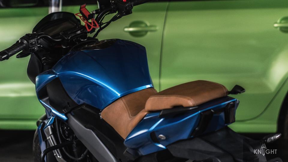 Check Out This Modified Bajaj Dominar 400 » Car Blog India