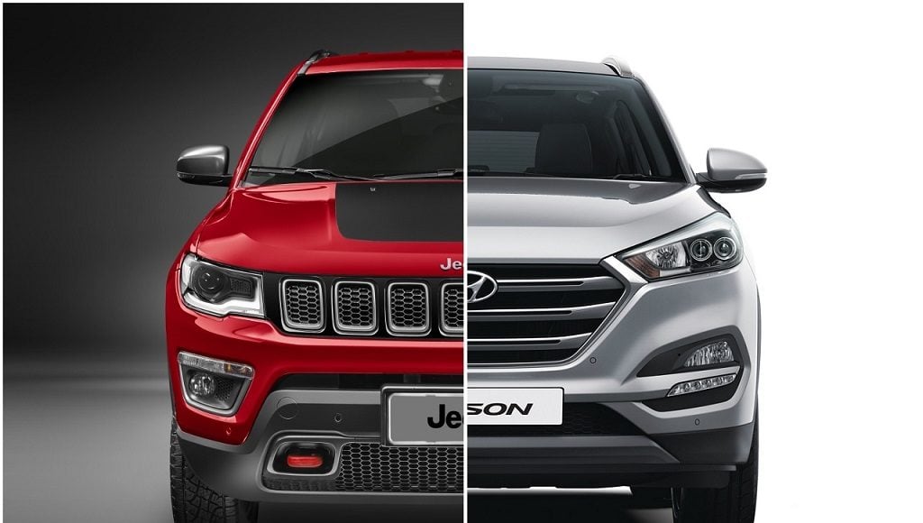 Jeep Compass vs Hyundai Tucson Comparison of Price, Specifications