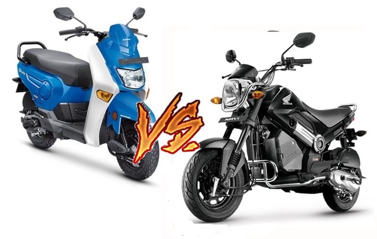 Honda Cliq vs Honda Navi – COMPARISON! » Car Blog India