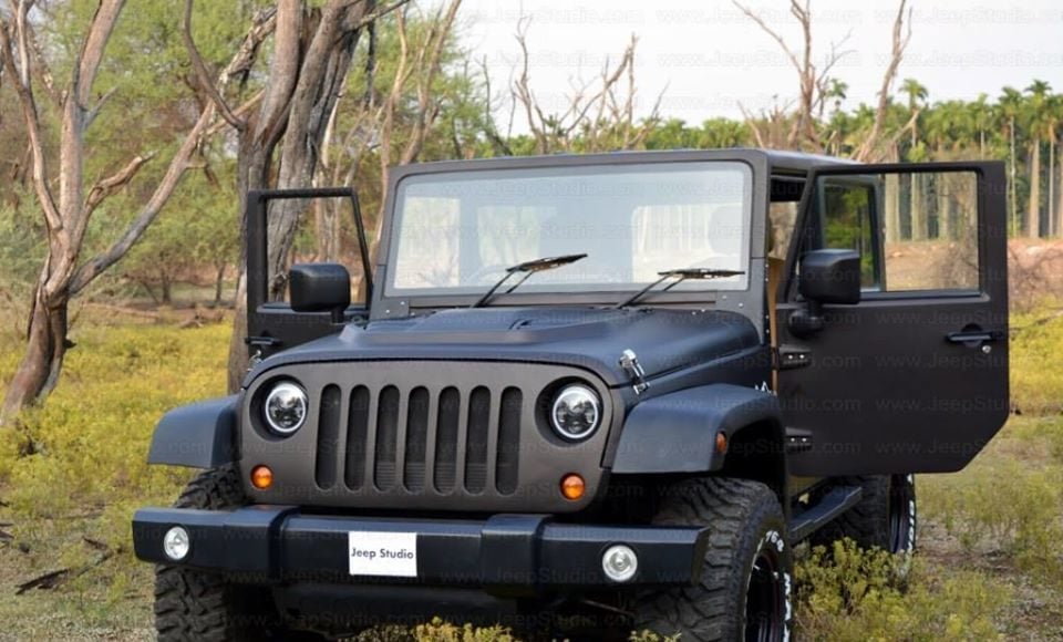 Mahindra Thar to Jeep Wrangler Conversion - Price, Modifications, Images