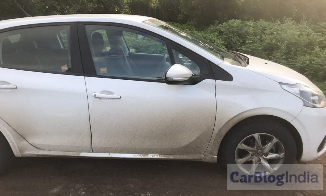 Peugeot 208 Spotted Testing in India! » Car Blog India