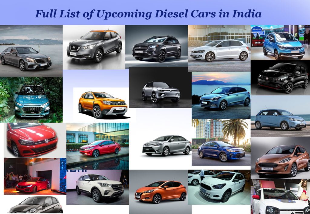 Upcoming Diesel Cars in India - Launch Date, Price, Specifications, Pics