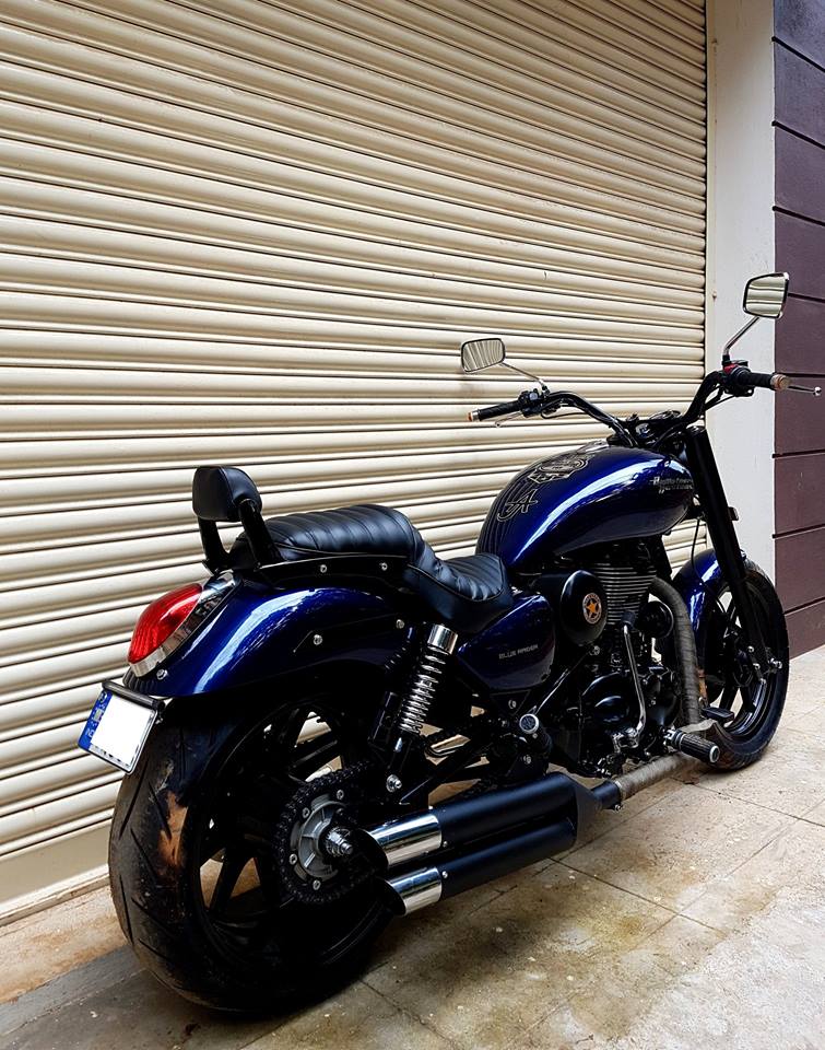 Blue Raider 540 – Modified Royal Enfield Thunderbird by Bulleteer ...