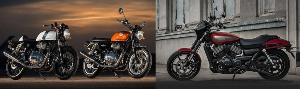 Royal Enfield 650 vs Harley Davidson Street 750 [COMPARISON] » Car Blog ...