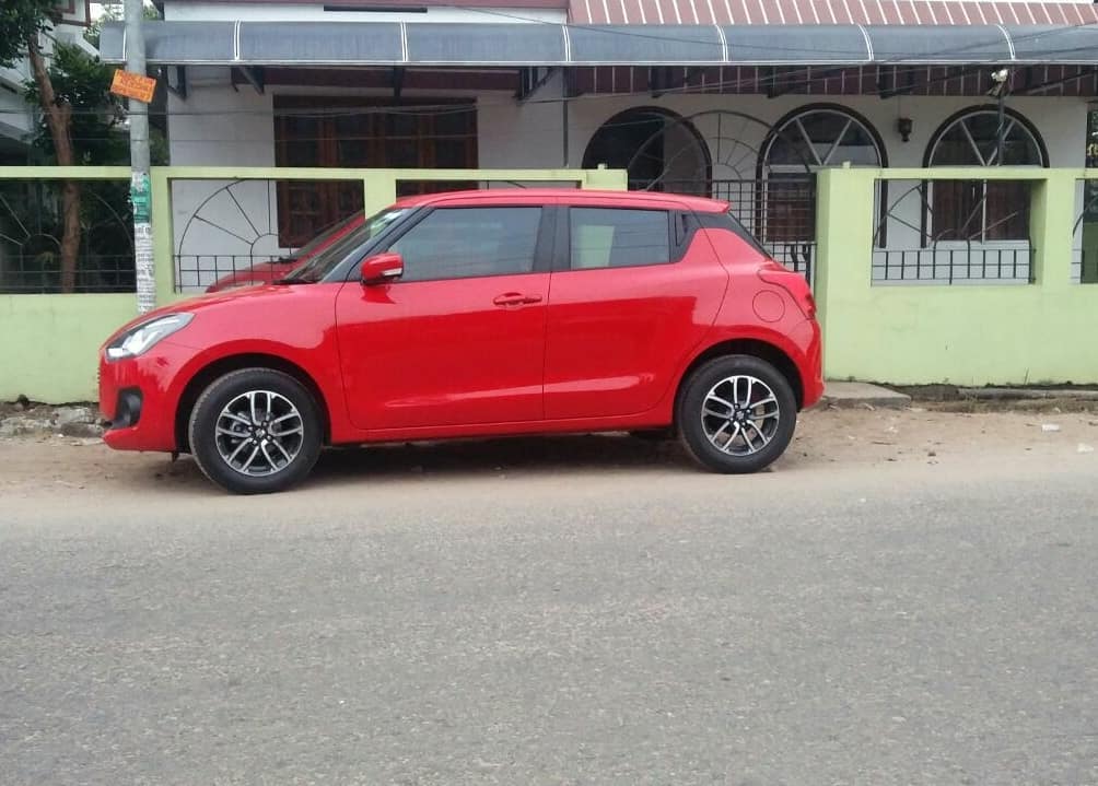 new maruti swift 2018 red colour images - CarBlogIndia