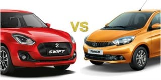 2018 Maruti Suzuki Swift Vs Tata Tiago- Price, Features, Mileage And ...