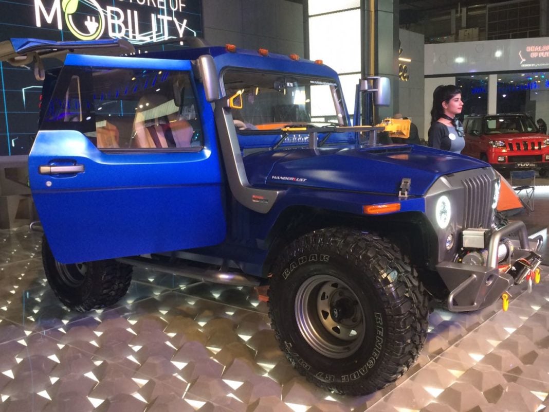 Mahindra Thar Wanderlust and KUV Xtreme Debut at Auto Expo 2018 » Car ...
