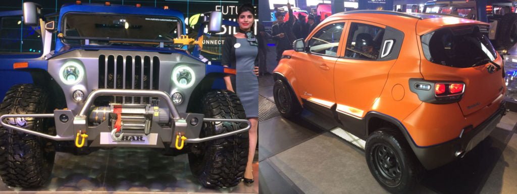 Mahindra Thar Wanderlust and KUV Xtreme Debut at Auto Expo 2018 » Car ...
