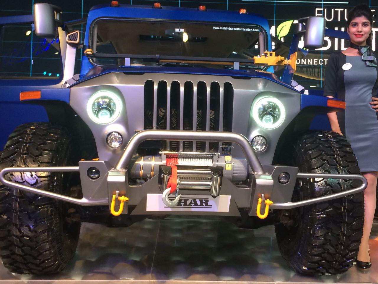Mahindra Thar Wanderlust and KUV Xtreme Debut at Auto Expo 2018 » Car ...