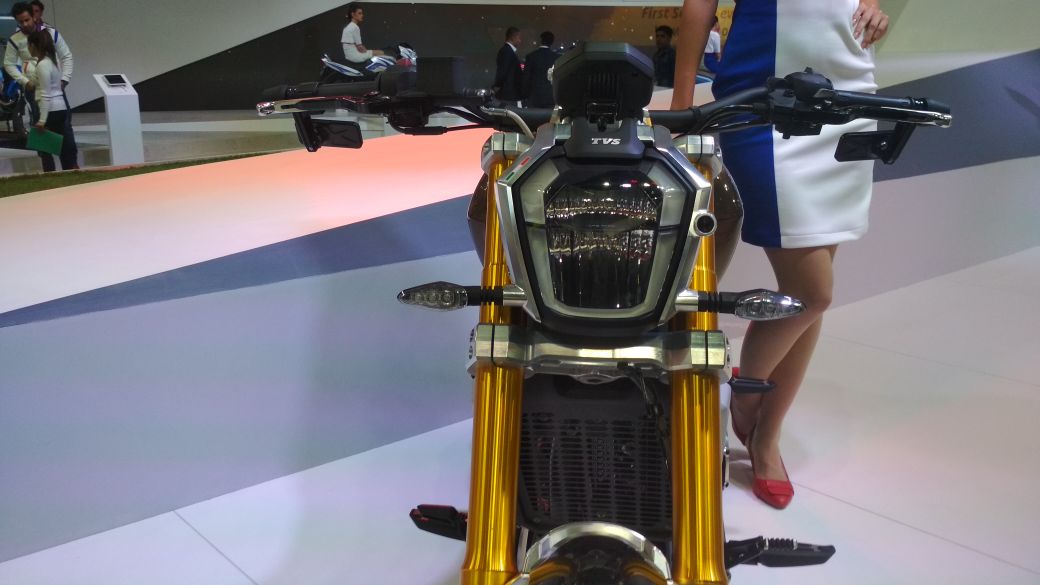 TVS Zeplin & Creon Concepts Showcased at Auto Expo 2018