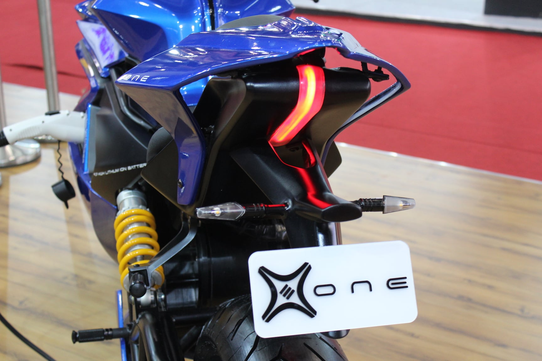 Emflux One Electric Superbike Debuts at Auto Expo 2018 » Car Blog India