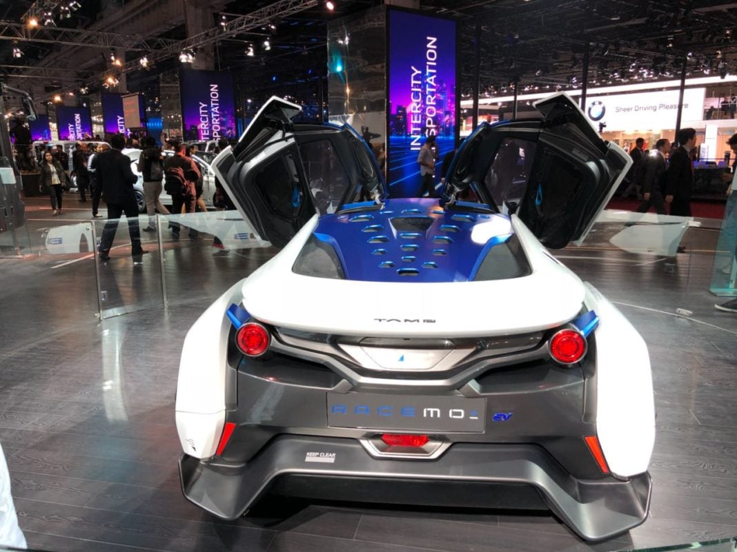 Tamo Racemo Electric Vehicle Showcased by Tata Motors at Auto Expo 2018 ...
