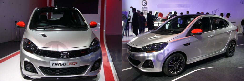 Tata Tiago JTP and Tigor JTP Debut at Auto Expo 2018 – Images & Details ...