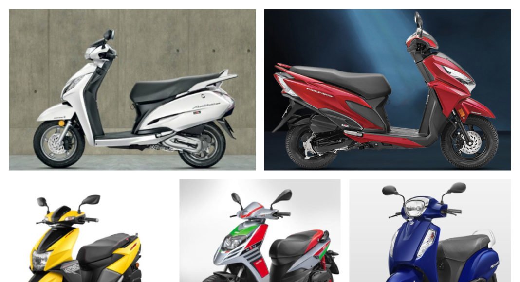 Best 125CC Scooters In India - Price, Specifications and Mileage