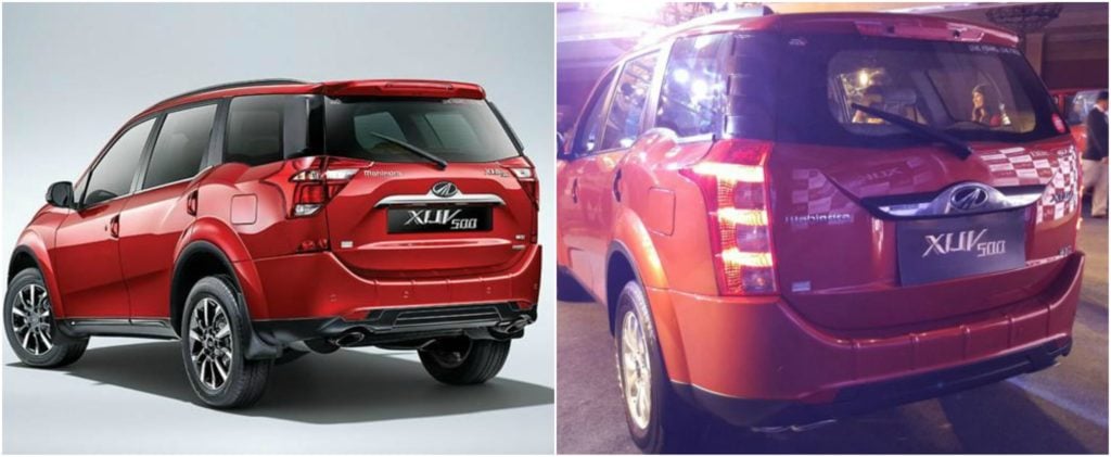 2018 Mahindra XUV 500 Facelift Vs Older Model- What’s The Difference ...