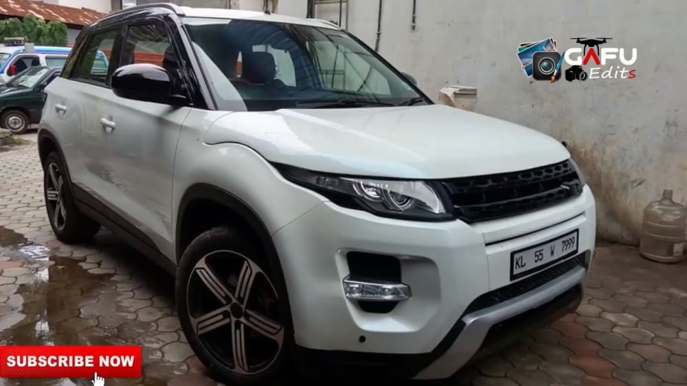 Top 5 Crazy Maruti Vitara Brezza Modifications - Range Rover Evoque And ...