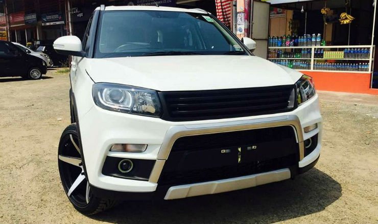 Top 5 Crazy Maruti Vitara Brezza Modifications – Range Rover Evoque And ...
