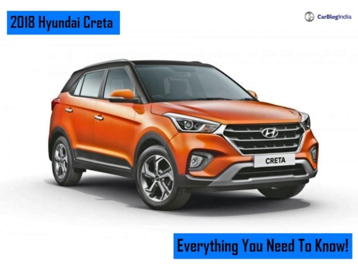 Hyundai Creta 2018 Price In India, Features, Mileage, Dimensions And ...