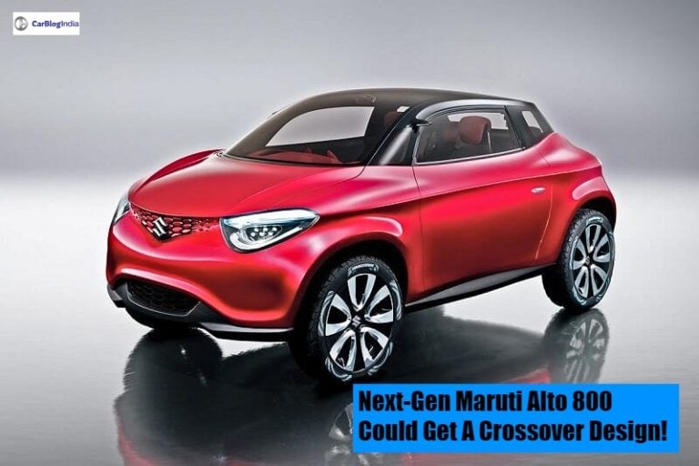 Next Generation Maruti Alto 800 could have a Crossover design and ...