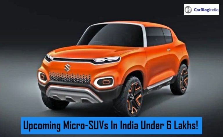 Upcoming Micro SUVs Under 6 Lakh In India- New Maruti Zen, Tata ...