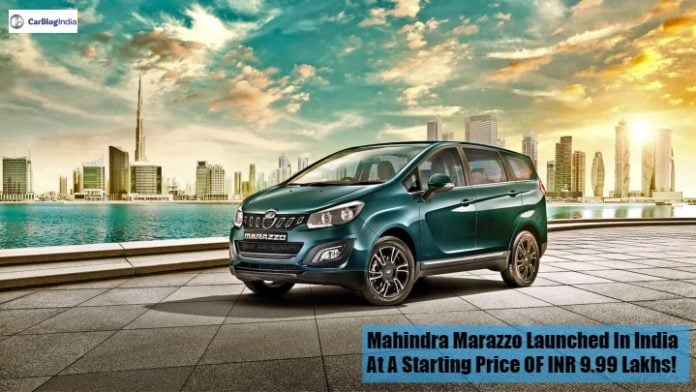 Mahindra Marazzo is a 7-seater MPV at the same price as the Hyundai ...