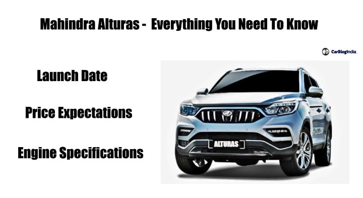 Mahindra Alturas India Launch, Price Expectations, Engine ...