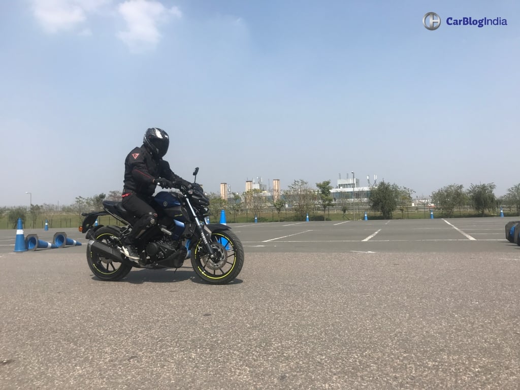 Yamaha MT First Ride Review Is It Actually R V With A Naked Body Car Blog India
