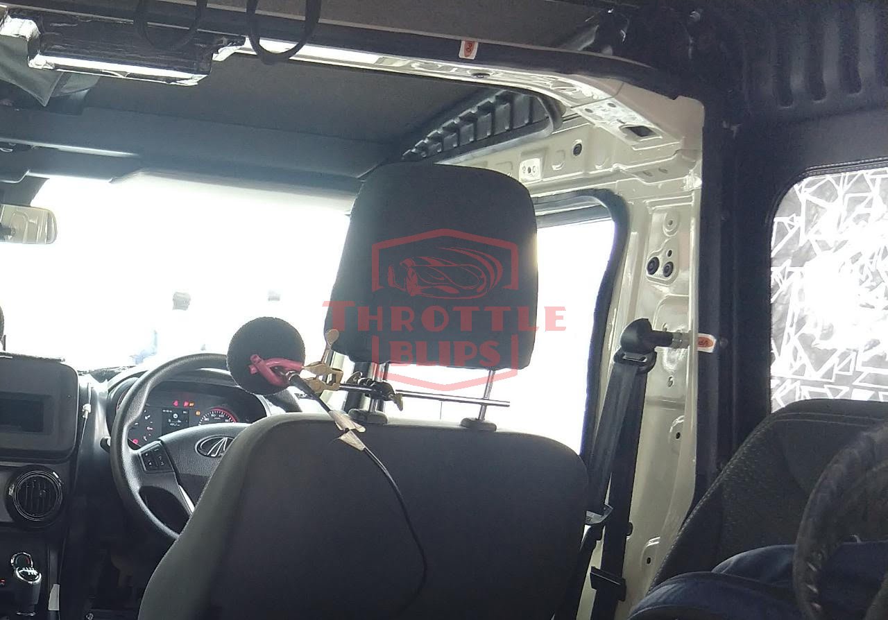 Next-Generation Mahindra Thar interiors completely revealed! » Car Blog ...