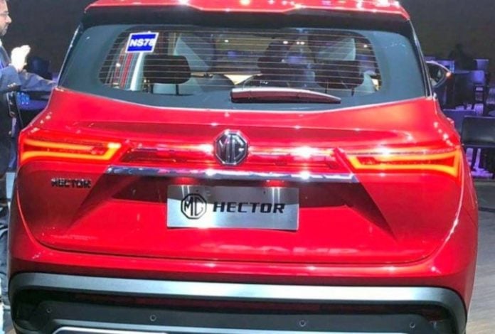 India-Spec MG Hector SUV completely revealed » Car Blog India