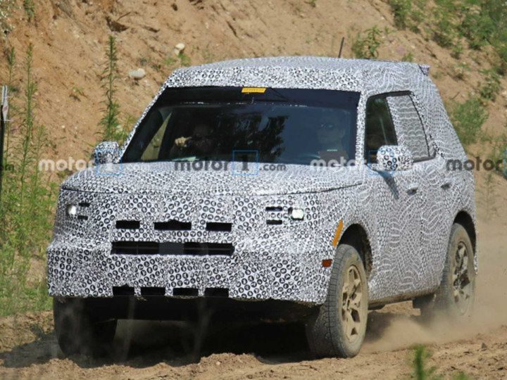 Ford Baby Bronco or the Adenturer Spied Testing for the First Time Off ...